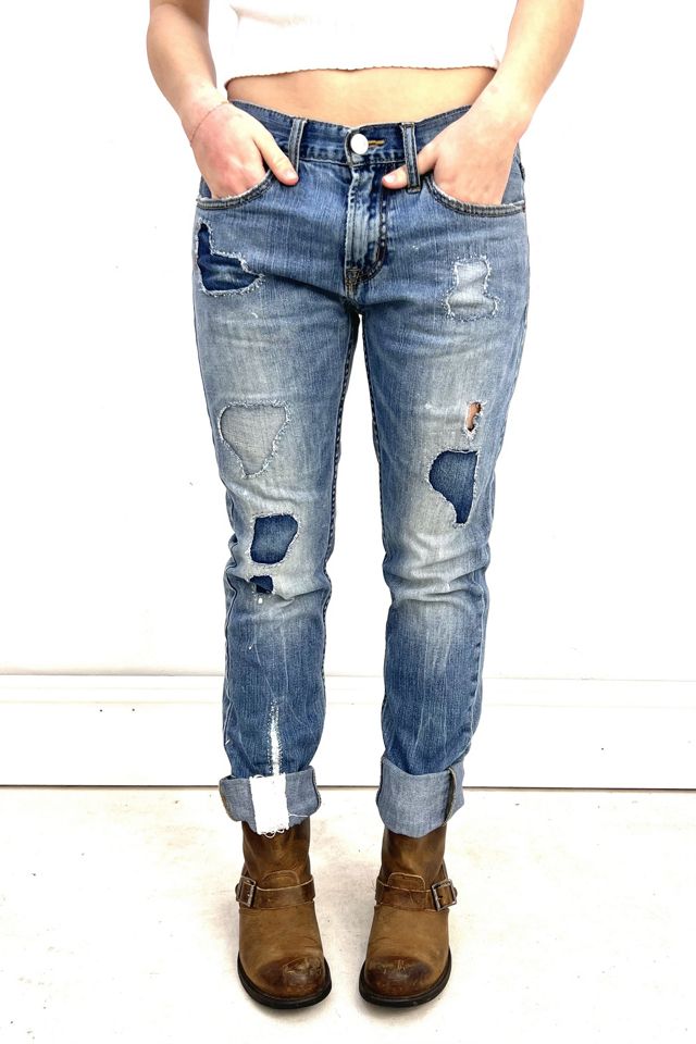 Vintage Perfectly Worn and Reworked Jeans Selected by Anna Corinna ...
