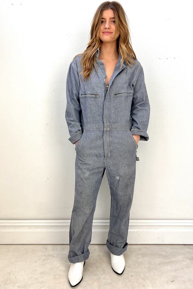 Vintage Herringbone Key Coveralls Selected by Anna Corinna | Free People