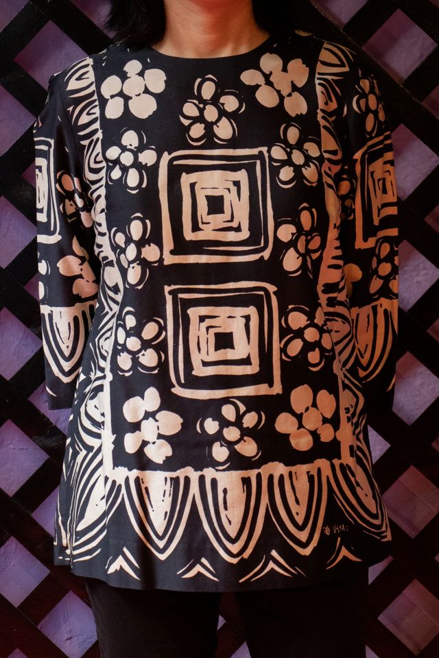 Vintage Vera Print Tunic Selected by Anna Sui's Treasures | Free People
