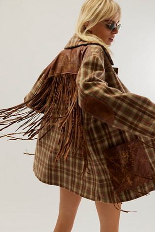Country Heritage Fringe Jacket | Free People