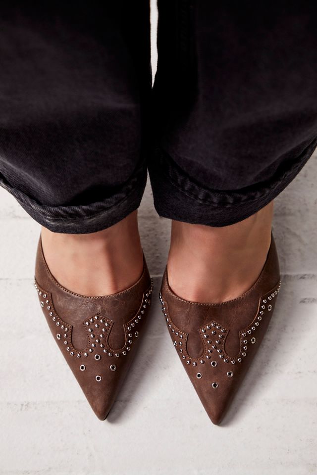 Skylar Studded Heels | Free People
