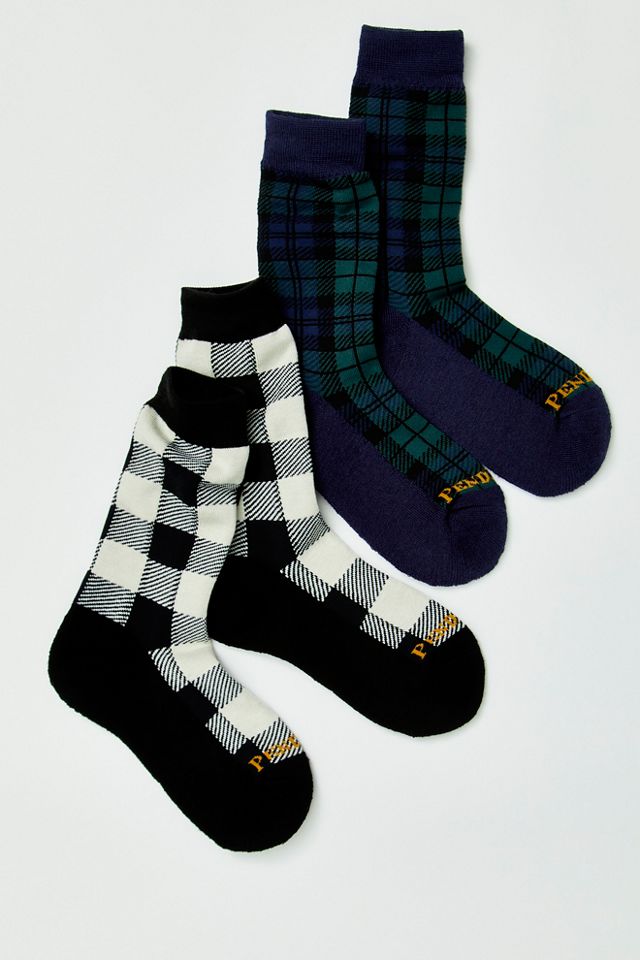 Pendleton Plaid 2 Pack Socks | Free People