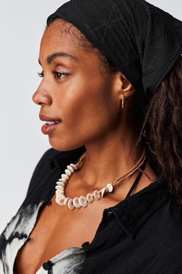 Foulard brodé simple | Free People FR