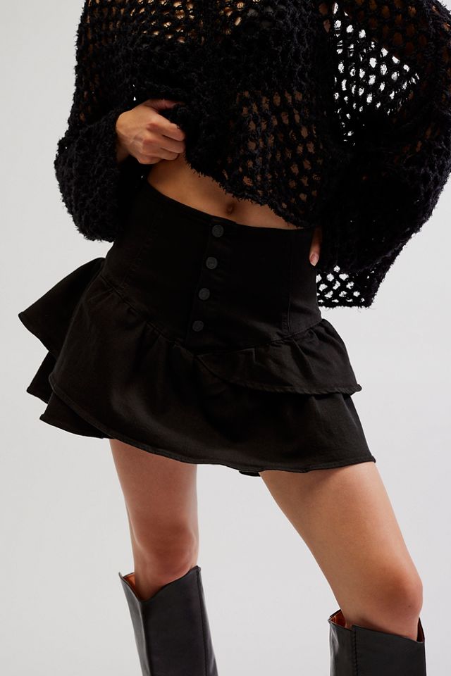 MOTHER Pixie Mini Skirt | Free People UK