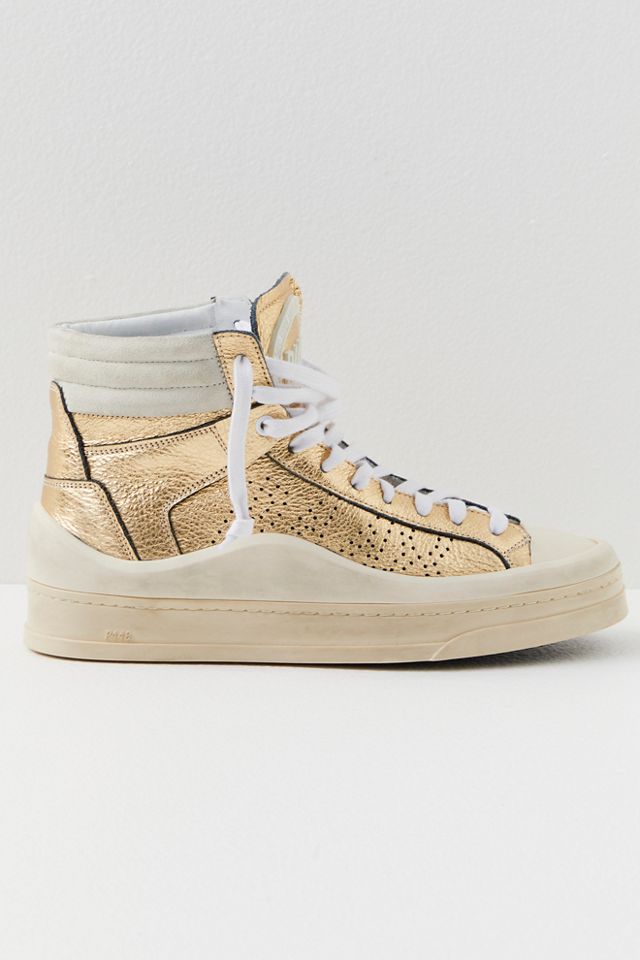 She's So Golden Hi Top Sneakers | Free People