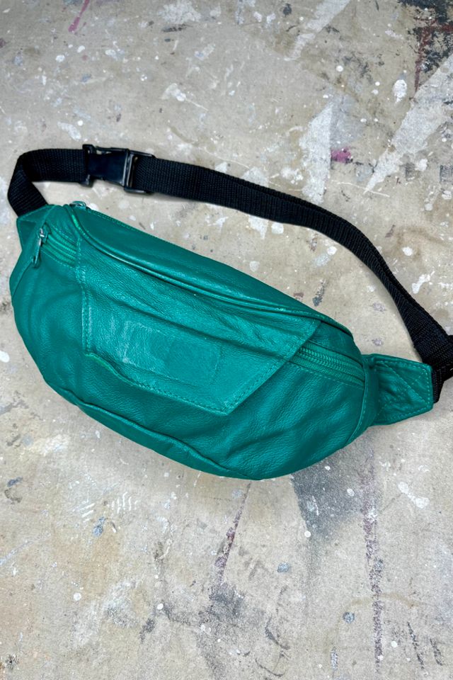Vintage Green Fanny Pack Selected by Wax Plant | Free People