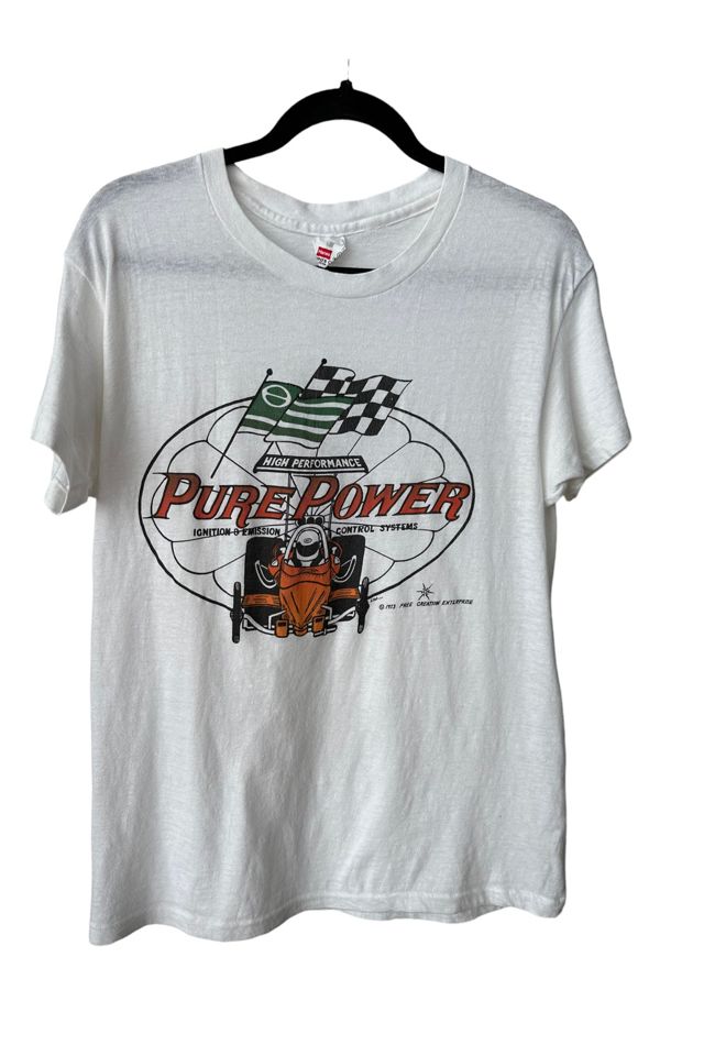 Vintage 1973 Pure Power Drag Racing T-shirt Selected by Vintage Warrior ...