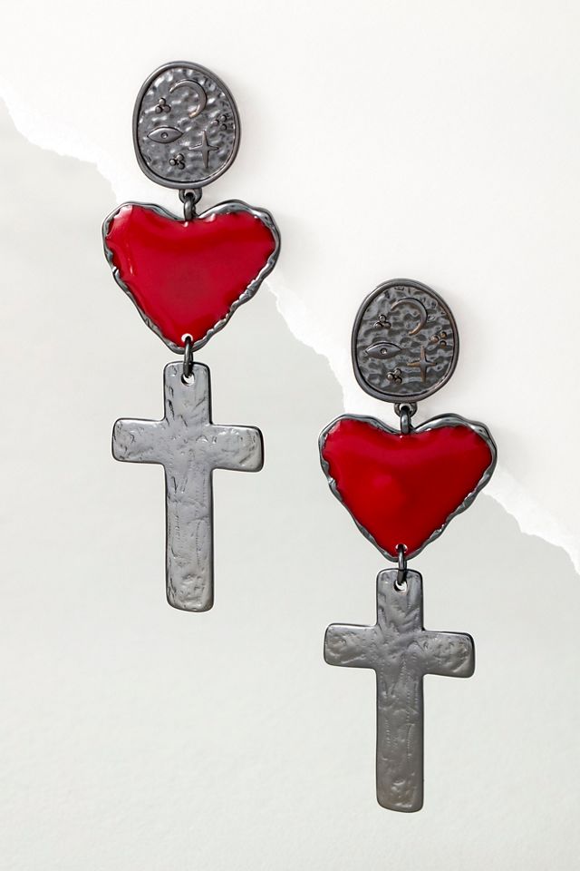 Bleeding Heart Dangles | Free People UK