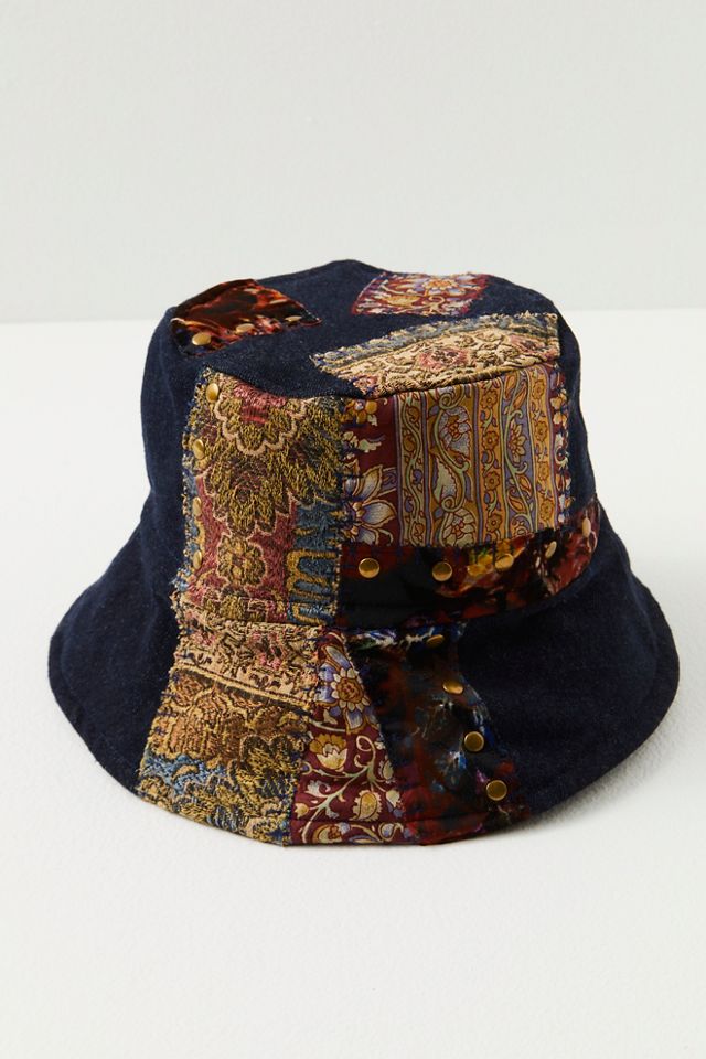 Freya Tapestry Patchwork Bucket Hat | Free People