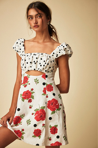 Printed Bom Bom Mini Dress | Free People