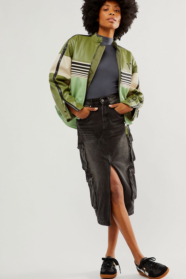The Ragged Priest Bleached Combat Soda Skirt | Free People
