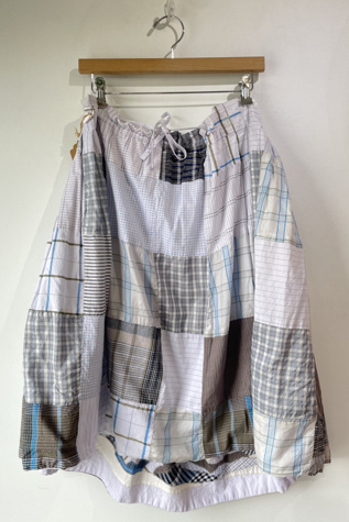 Dosa Plaid Patchwork Skirt Selected by The Curatorial Dept. | Free People