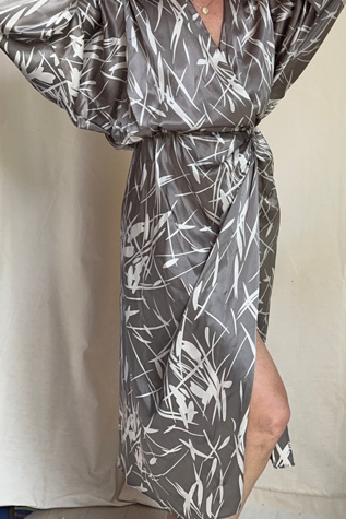 Vintage 80’s Frances Henaghan Robe Dress Selected by KA.TL.AK | Free People