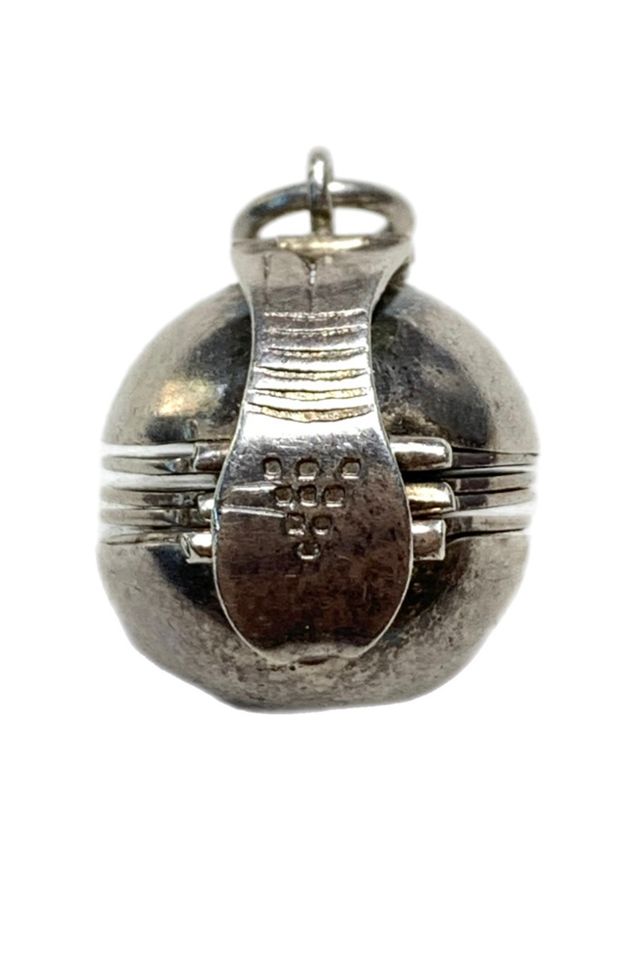 Vintage Orb Locket Sterling Silver Pendant Selected by Lux Revival ...