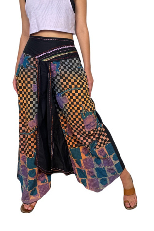 Vintage Batik Print Gypsy Pants Selected By Ankh By Racquel Vintage ...