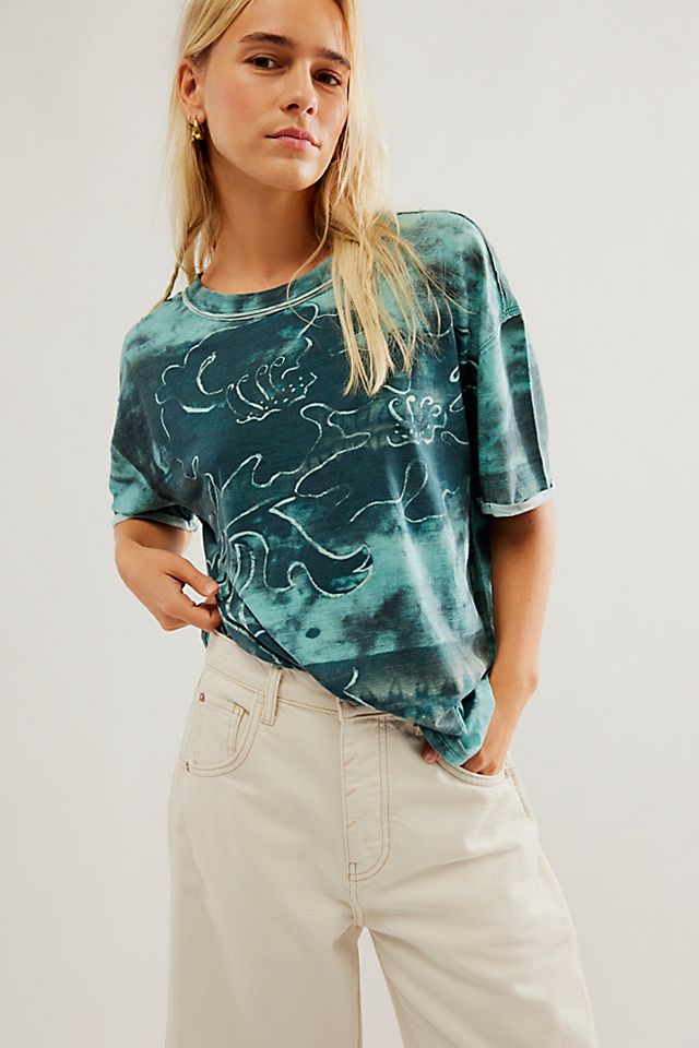 We The Free Digital Desert Tee | Free People UK We The Free Digital Desert Tee | Free People UK