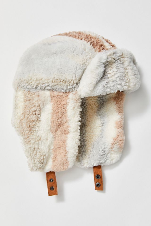 Sierra Plaid Sherpa Trapper Hat | Free People