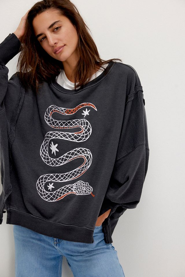 We The Free Graphic Camden Pullover | Free People