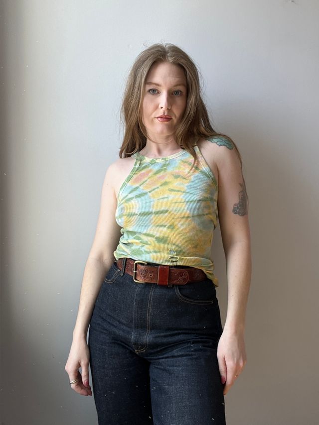 Vintage 1970's Tie Dyed Tank Top Selected by Honey Cycle Vintage | Free ...