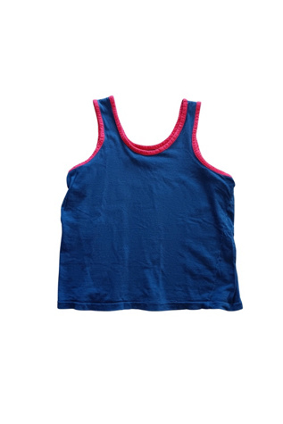 Vintage 1970s Blue Ringer Tank Top Selected By The Holding Company ...