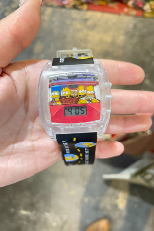 Vintage Collectable Simpsons Digital Watch Selected by The Curatorial ...