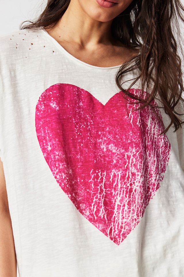 Magnolia Pearl Love Is The Only Way Tee Free People Uk