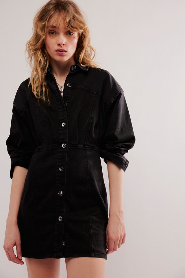 Amber Denim Dress | Free People