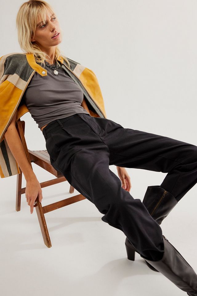 Dockers Original Khaki High Pleated Trousers | Free People