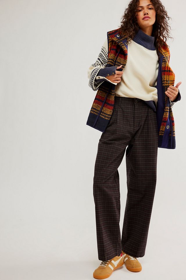 Pantalon à pinces taille haute à jambe évasée Dockers Original | Free ...