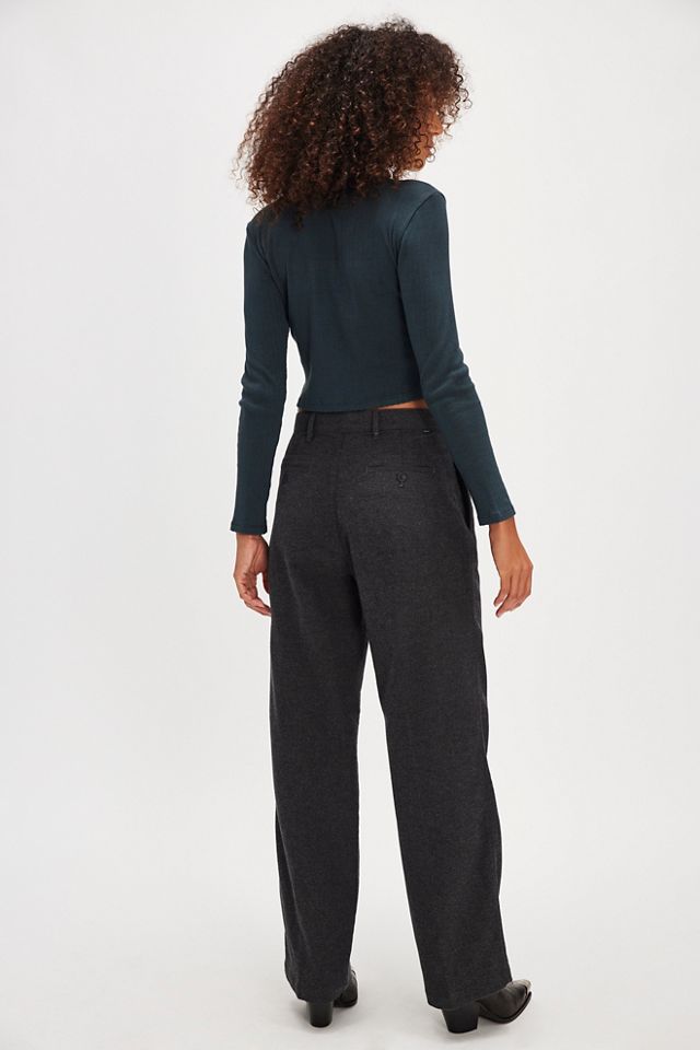 Dockers Original High Pleated Wide-Leg Trousers | Free People