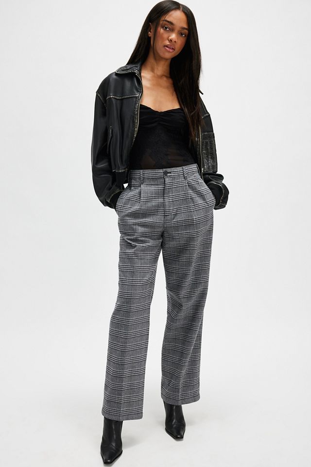 Dockers Original High Pleated Wide-Leg Trousers | Free People UK