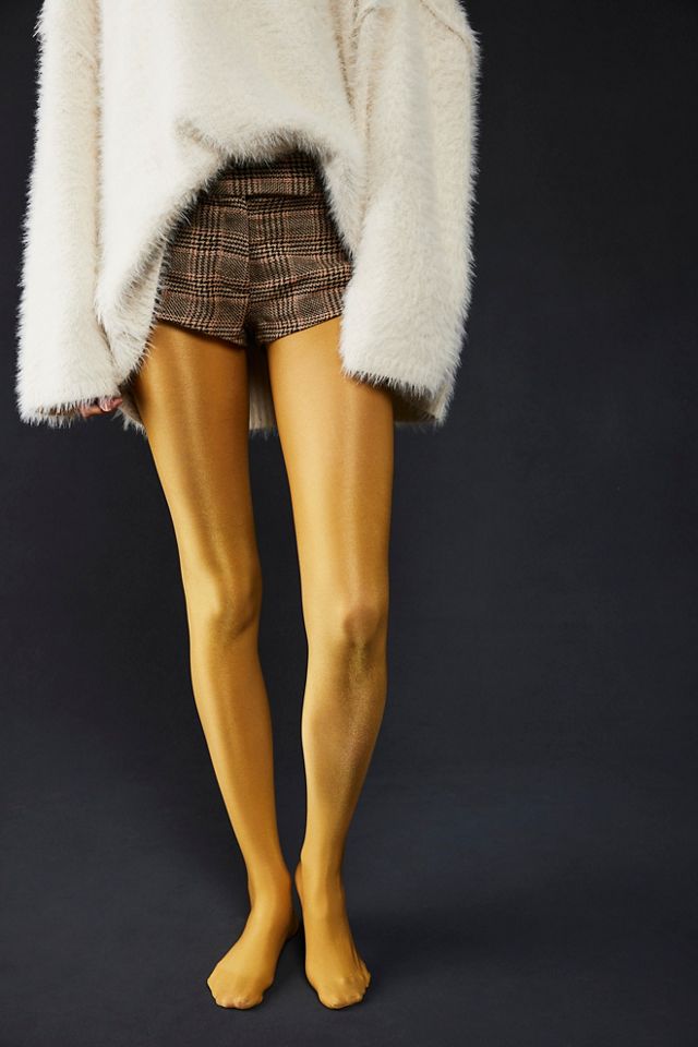 Liquid Metal Tights | Free People UK