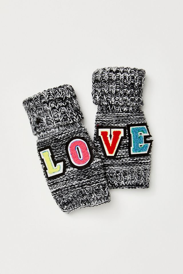 Waffle Knit Love Mittens | Free People