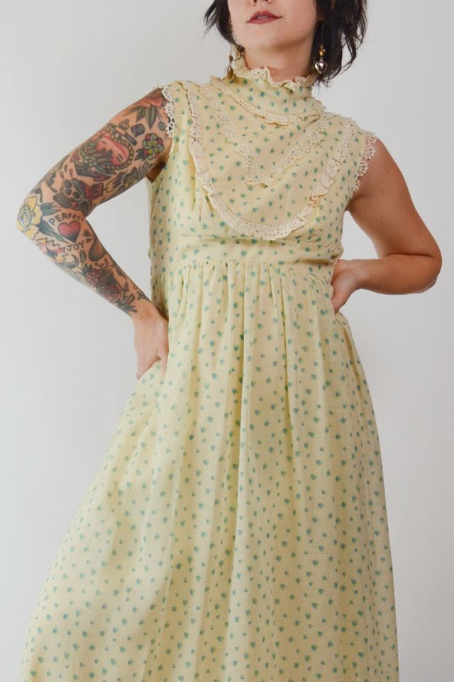 Vintage 1970's Blue Vintage Gown Selected by Old Moon Vintage | Free People