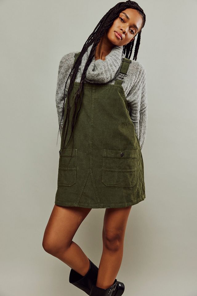 We The Free Overall Smock Mini Cord Top | Free People UK