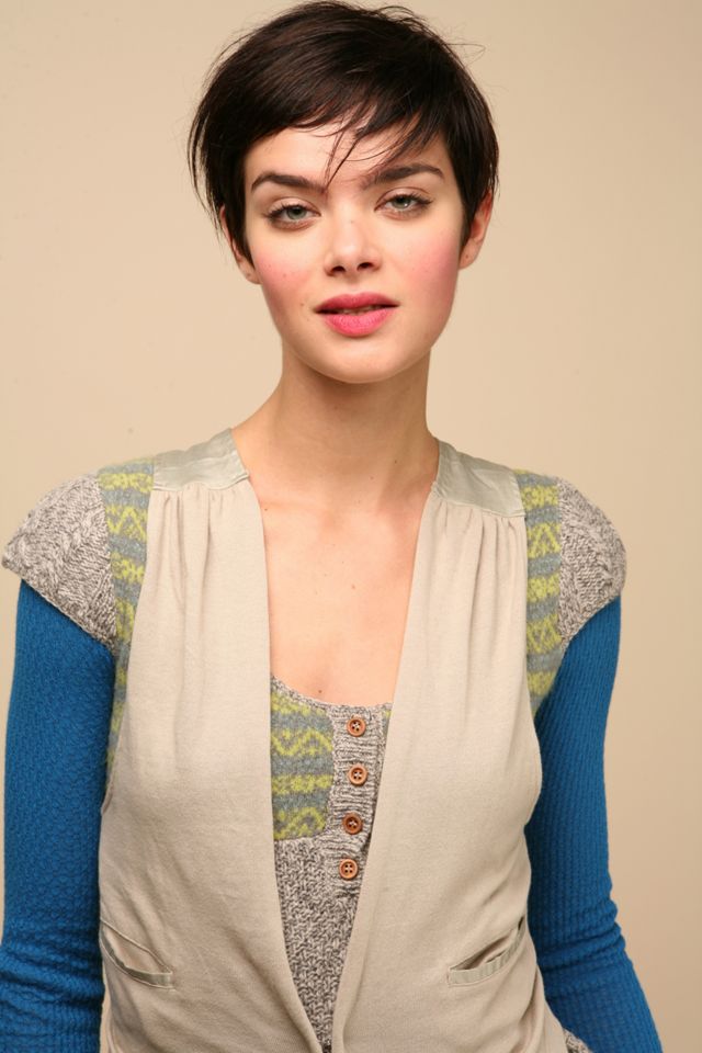 Katie's Drippy Knit Vest | Free People