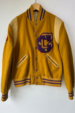 Vintage Letterman Jacket Selected by The Curatorial Dept. | Free People
