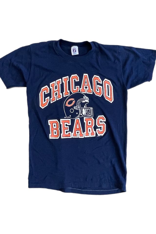 Vintage 1980's Chicago Bears T-Shirt Selected By Villains Vintage ...