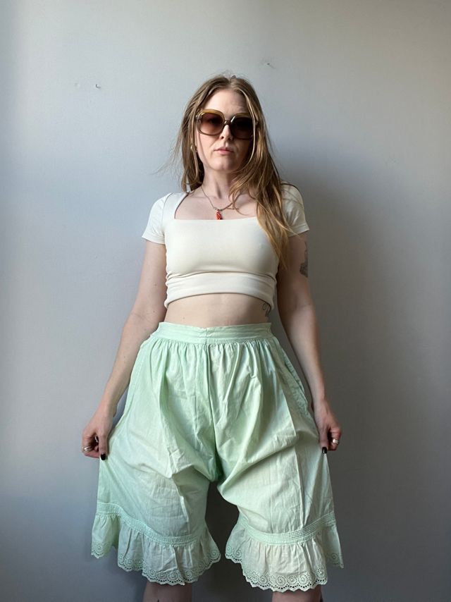 Vintage 1900's Victorian Era Cotton Bloomers Shorts Selected by Honey ...