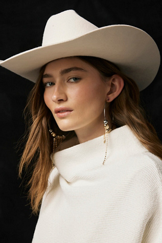 Soft Turn Felt Cowboy Hat | Free People UK