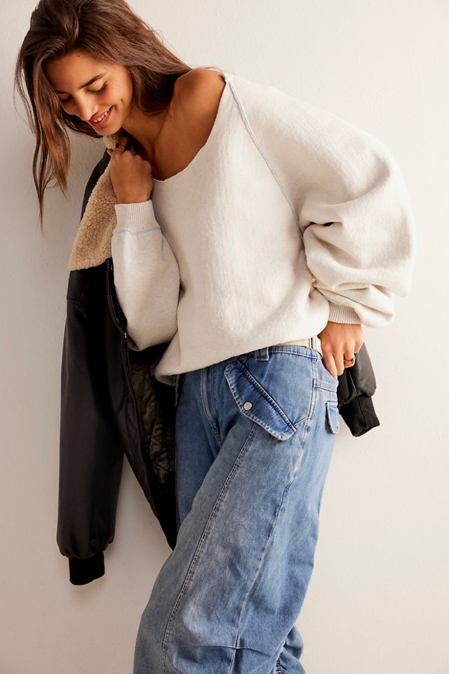 We The Free In A Cinch Denim Pull-On Jeans | Free People