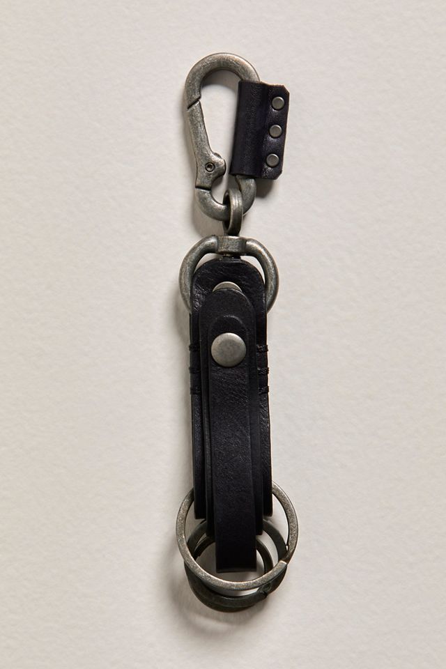 We The Free Clifton Leather Keychain | Free People UK