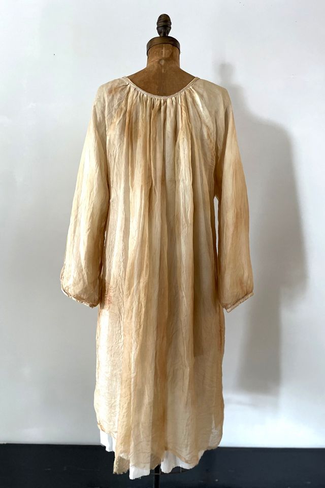 Tea Stained Silk Dress Selected by Pip-Squeak Chapeau | Free People