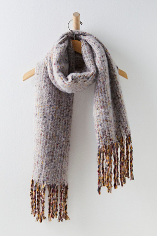 Donegal Knit Fringe Scarf | Free People UK