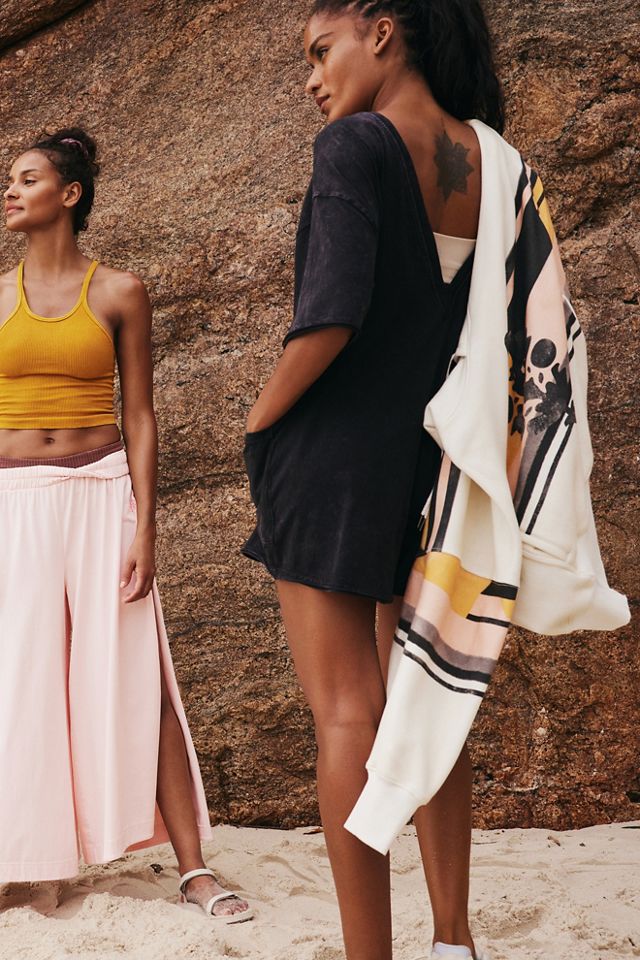 Hot Shot Tee Romper | Free People