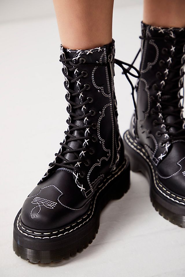 Dr. Martens Jadon Hi Gothic Americana Boots | Free People Dr. Martens Jadon Hi Gothic Americana Boots | Free People