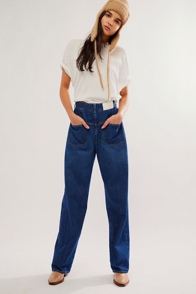 Closed Reversed-X Jeans | Free People UK