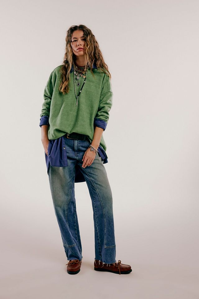 We The Free Risk Taker Mid-Rise Jeans | Free People