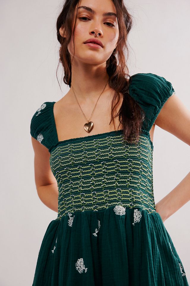 Tory Embroidered Mini Dress | Free People