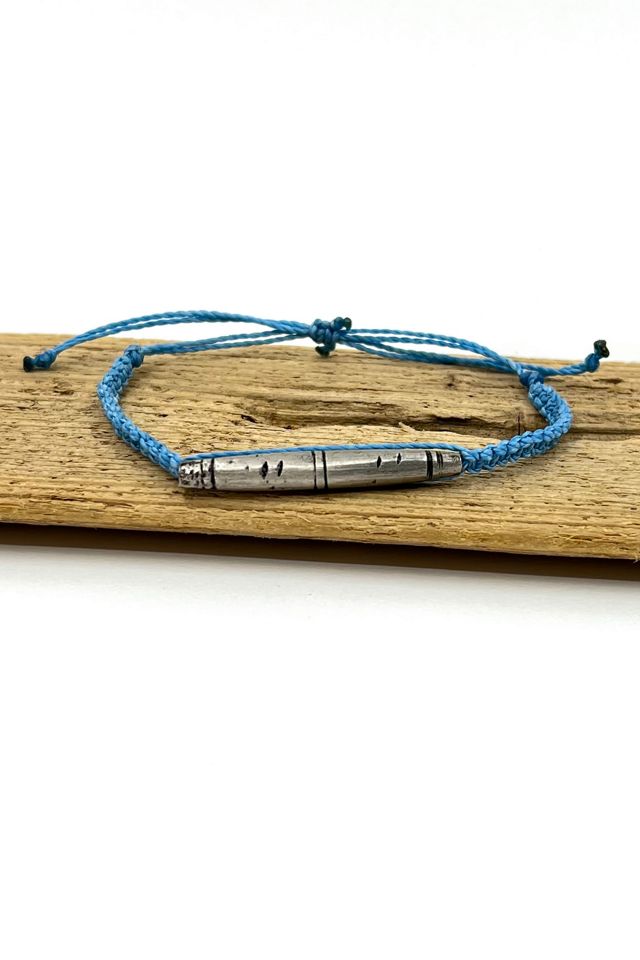 Nancy Melet Denim Pipe Bracelet | Free People